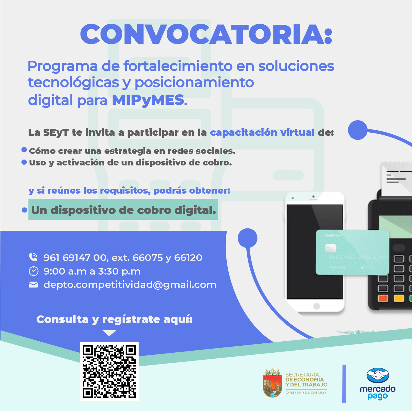 DISPOSITIVO PARA COBROS DIGITALES Secretaría de Economía y del Trabajo